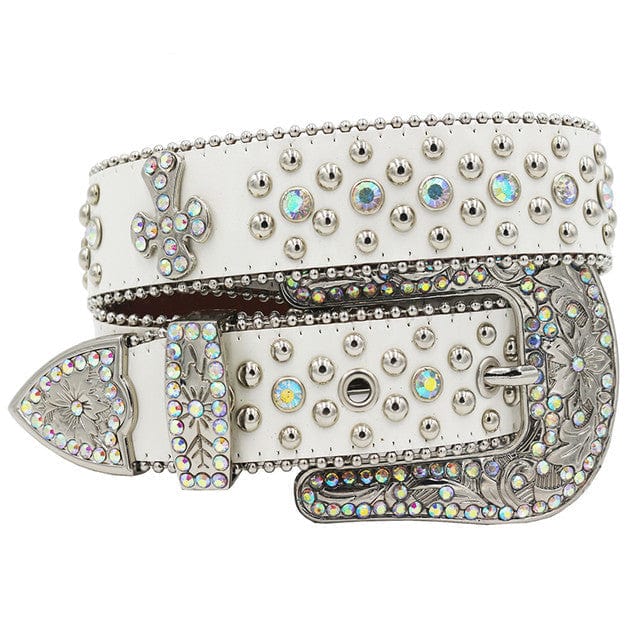 Y2K Diamond Cross Belt | Y2K Cyber - Y2K Style